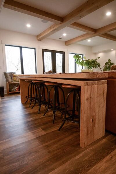 Featured Project – A Beautiful Use of Live Sawn White Oak | Tuscarora ...